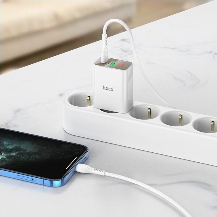 PD20W+QC3.0 Wall Charger C100A - Type-C to Type-C – WooTech Online Wholesaler In SA