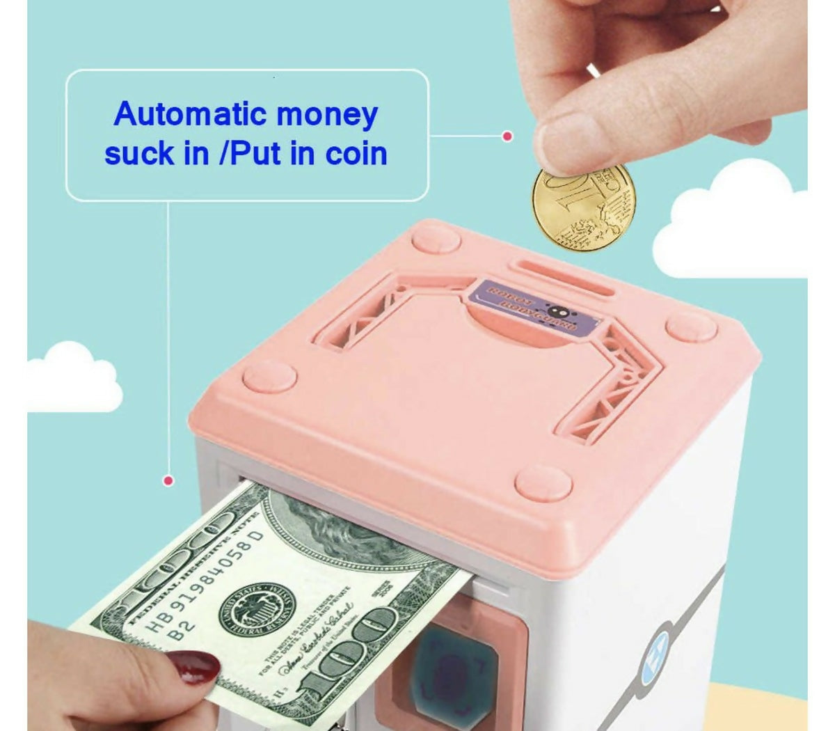 Kids Mini ATM Savings Machine – WooTech Online Wholesaler In SA