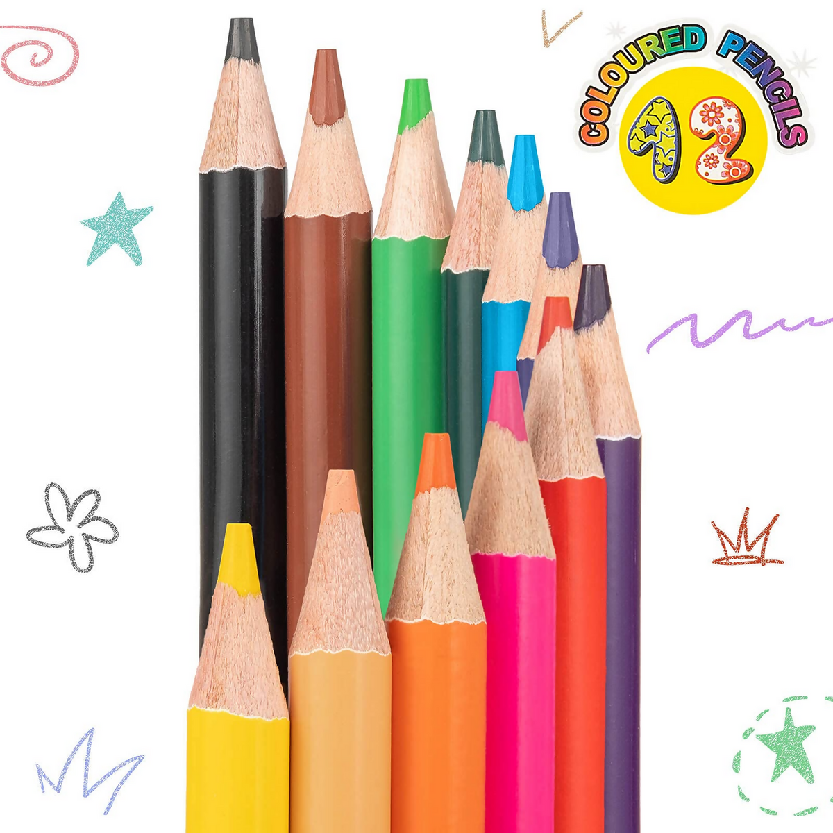 12 Epic Pencil crayons – WooTech Online Wholesaler In SA