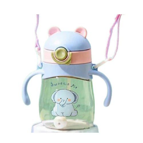 Transparent Water Bottle With Soft Silicon Sipper For Kids – WooTech ...