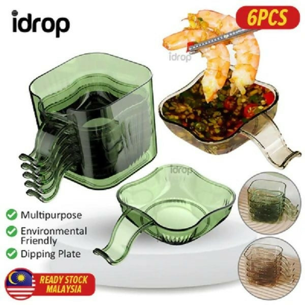 Multi-Purpose Dipping Plate PET Serving Plate - Set of 6 – WooTech ...