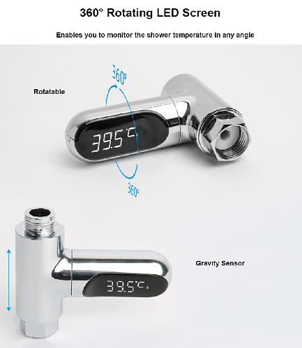 Shower Thermometer Led Digital Display. – WooTech Online Wholesaler In SA