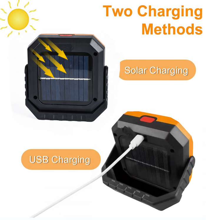 Portable Solar LED Work Light – WooTech Online Wholesaler In SA