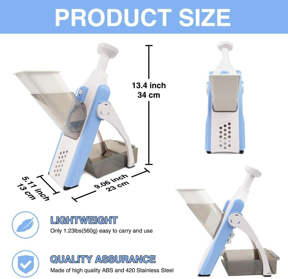 5 in 1 artifact Safe Slice Mandoline – WooTech Online Wholesaler In SA