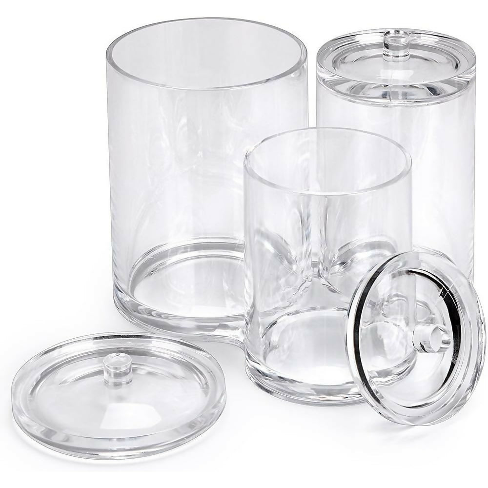 3 Piece Acrylic Clear Bathroom Organizer – WooTech Online Wholesaler In SA