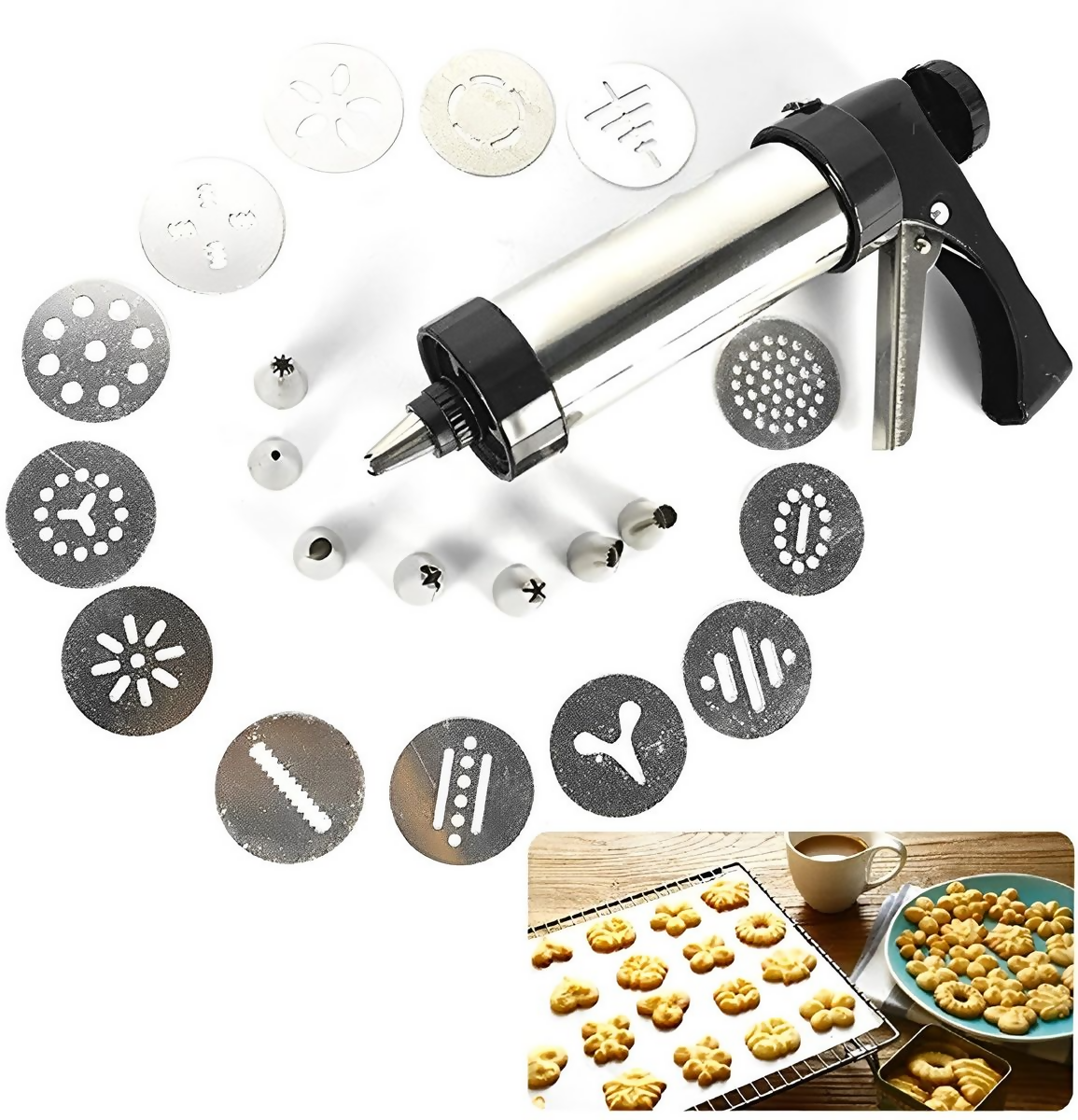 Cookie/Biscuit Maker Gun Machine – WooTech Online Wholesaler In SA