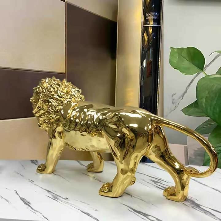 Large Resin Lion Sculpture Statue – WooTech Online Wholesaler In SA