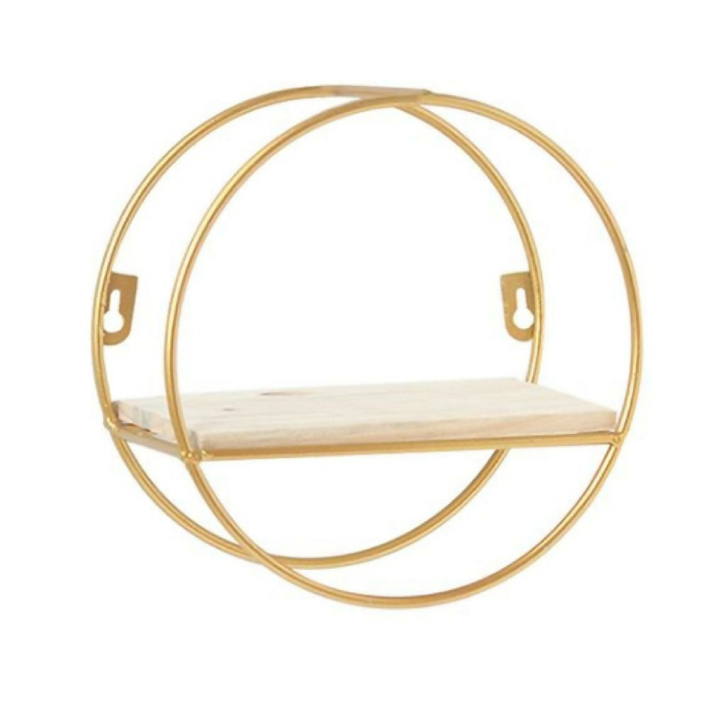 Home Decor Geometric Nordic Wall Hanging Shelf Decoration - Round - me ...
