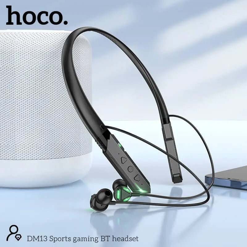 Hoco Dm13 Bluetooth Gaming Earphones - Long Battery Life – WooTech ...