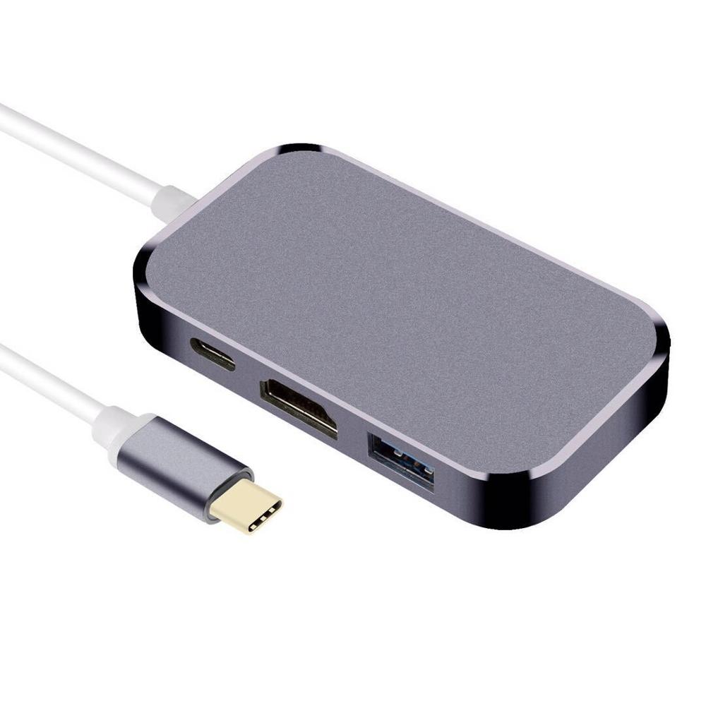 Type C 5 In 1 Hub - USB-C+HDMI+3 USB3.0 – WooTech Online Wholesaler In SA
