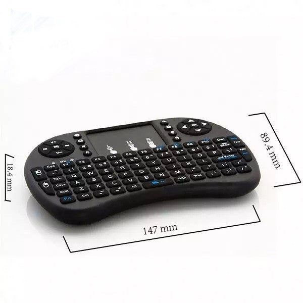 Wireless mini keyboard And Mouse-pad For PC, Pad, Andriod TV Box etc ...